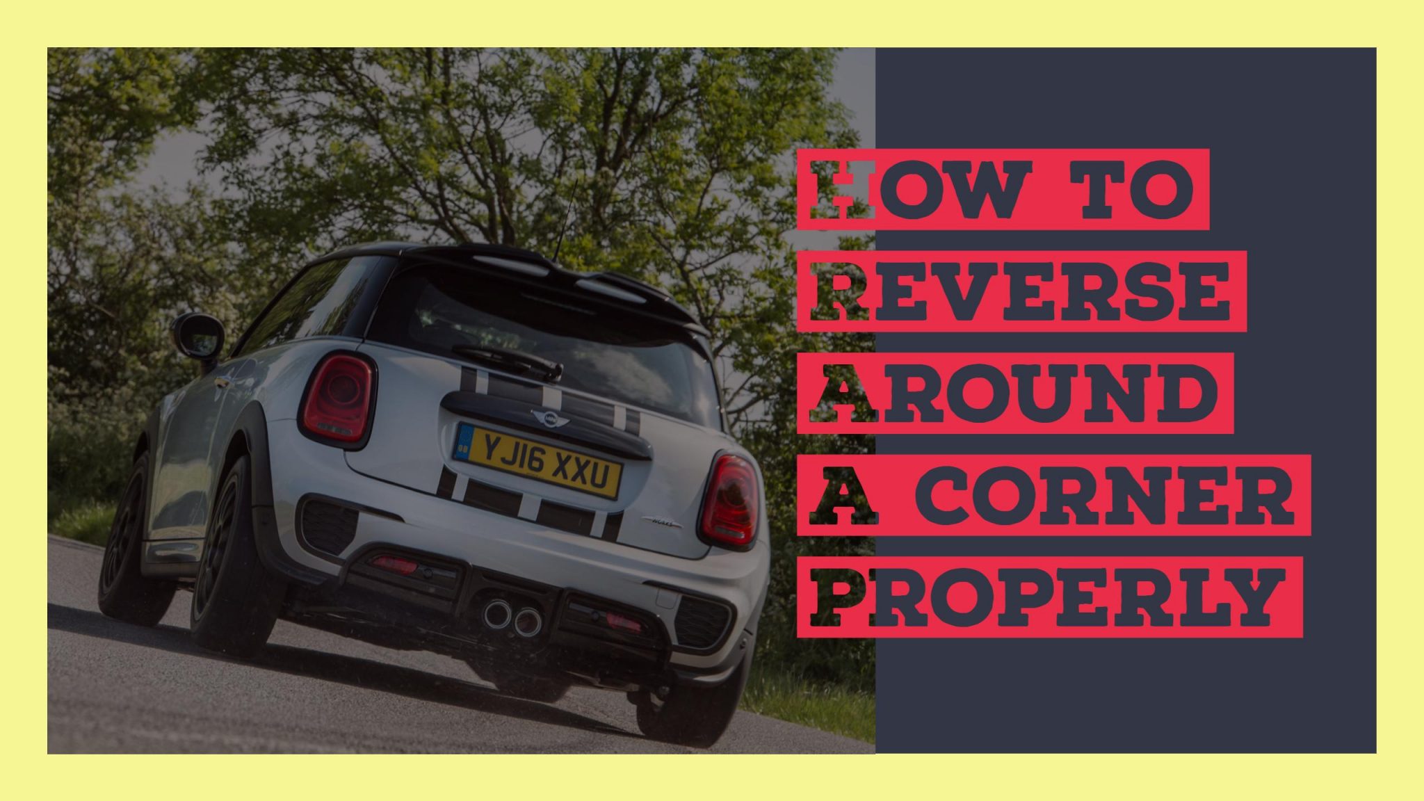 How To Reverse Around A Corner Properly - Alfie's Driving School