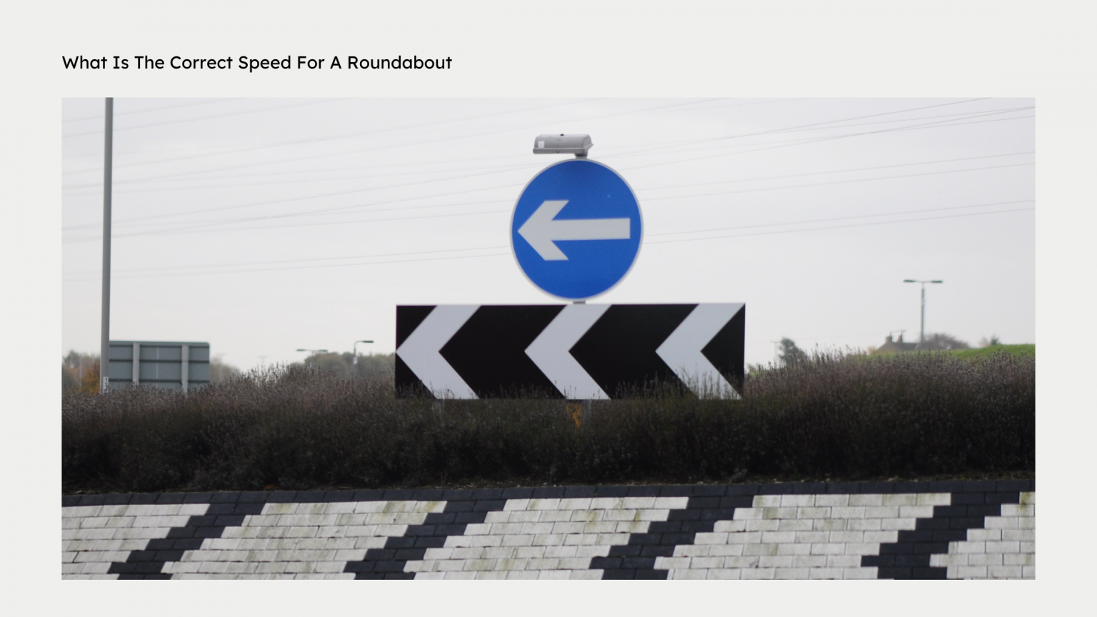 What Is The Correct Speed For A Roundabout - Alfie's Driving School